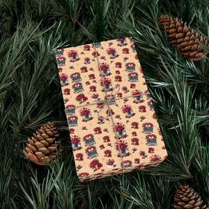 Luxurious Rose Print Wrapping Paper Ideal for Romantic Gifts, Weddings ...