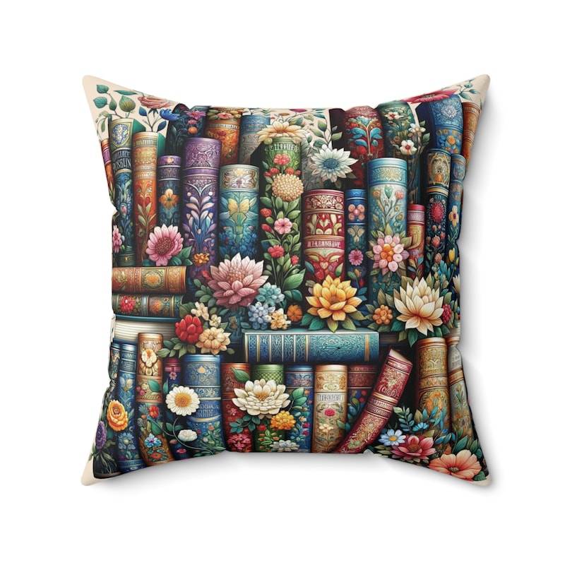 Library Card Pillow - Etsy