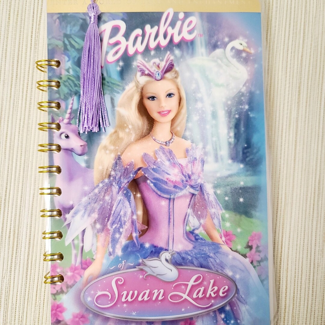 Barbie of Swan Lake VHS Journal, Upcycled VHS Notebook, Retro Notepad ...