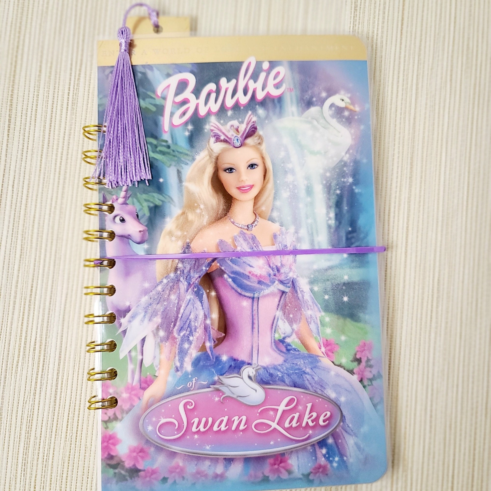 Barbie of Swan Lake VHS Journal, Upcycled VHS Notebook, Retro Notepad ...