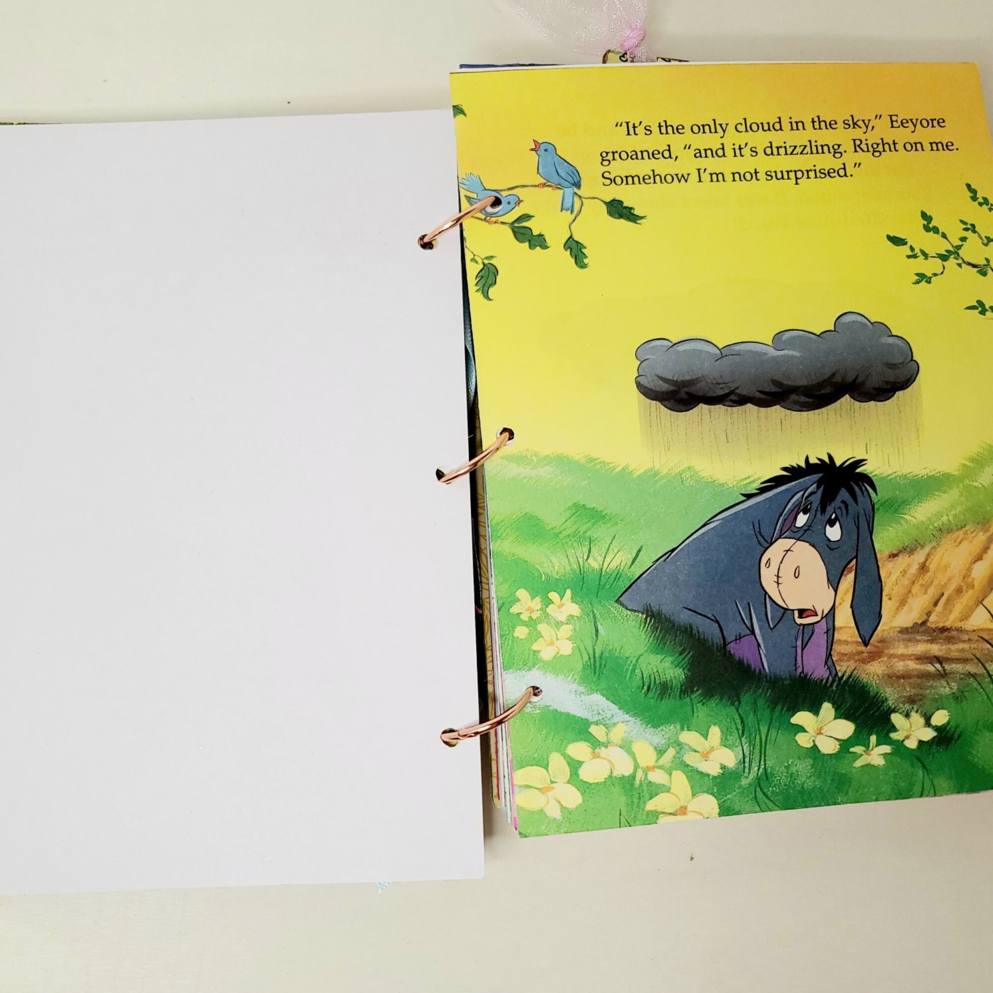 Eeyore Little Golden Book Junk Journal, Eeyore You're the Best Notebook ...