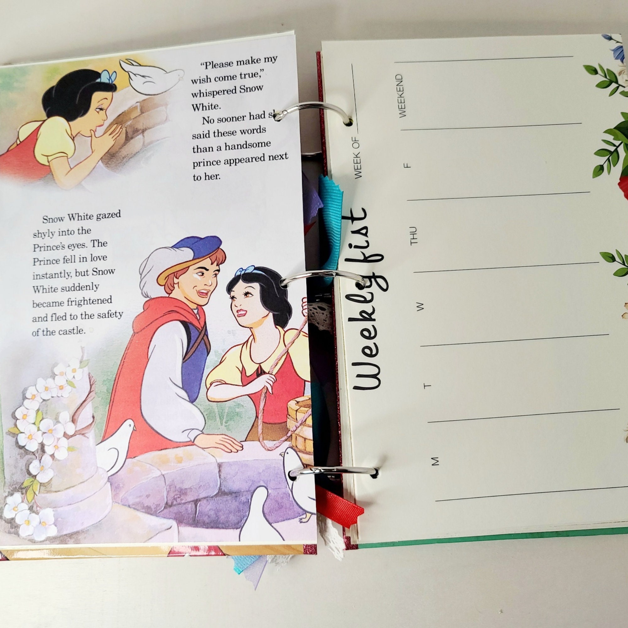 Snow White and the Seven Dwarfs Weekly Planner, Disney Organizer ...