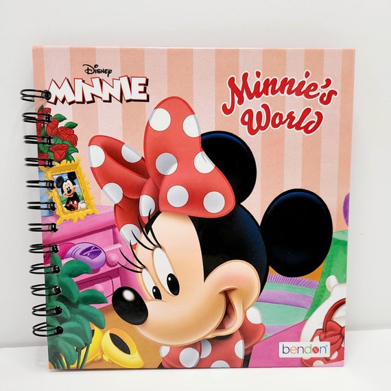 Disney Autograph Book Repurposed Minnie Mouse Book Upcycled - Etsy
