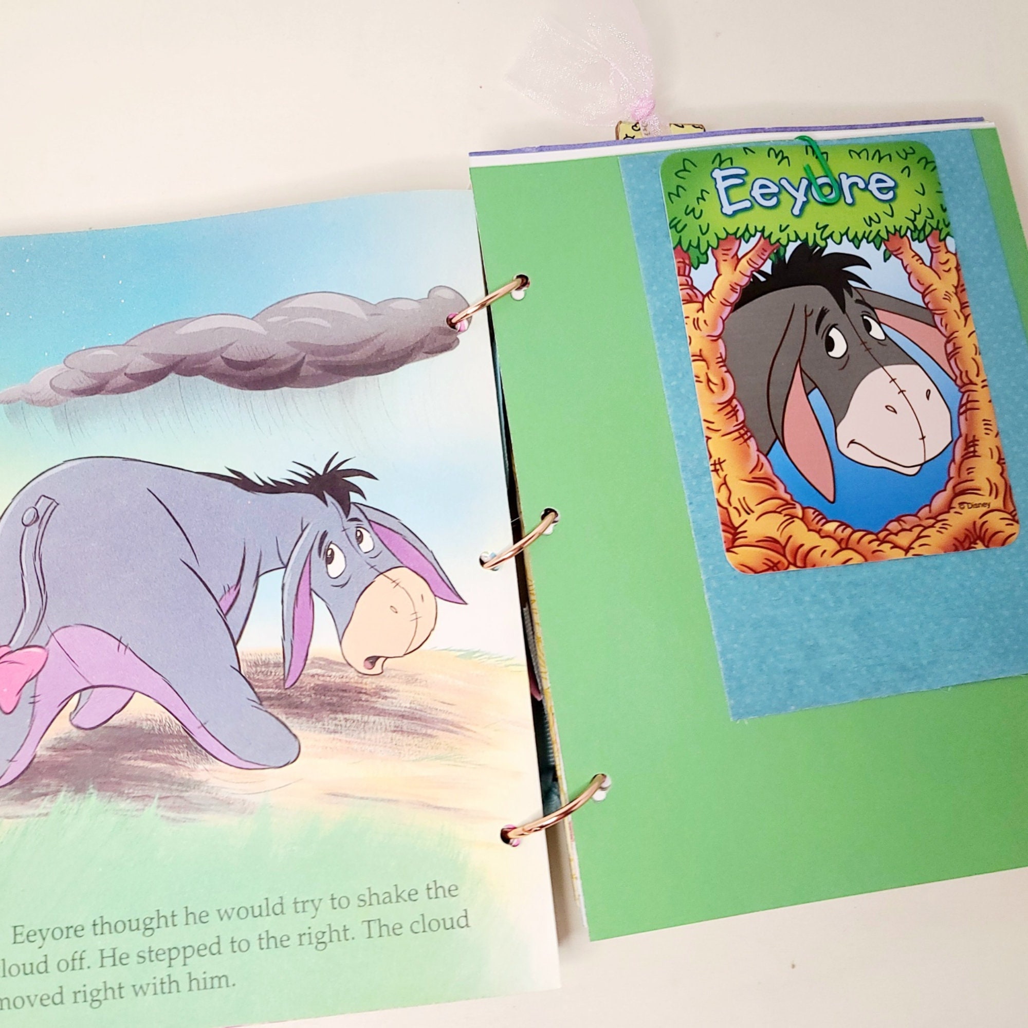 Eeyore Little Golden Book Junk Journal, Eeyore You're the Best Notebook ...