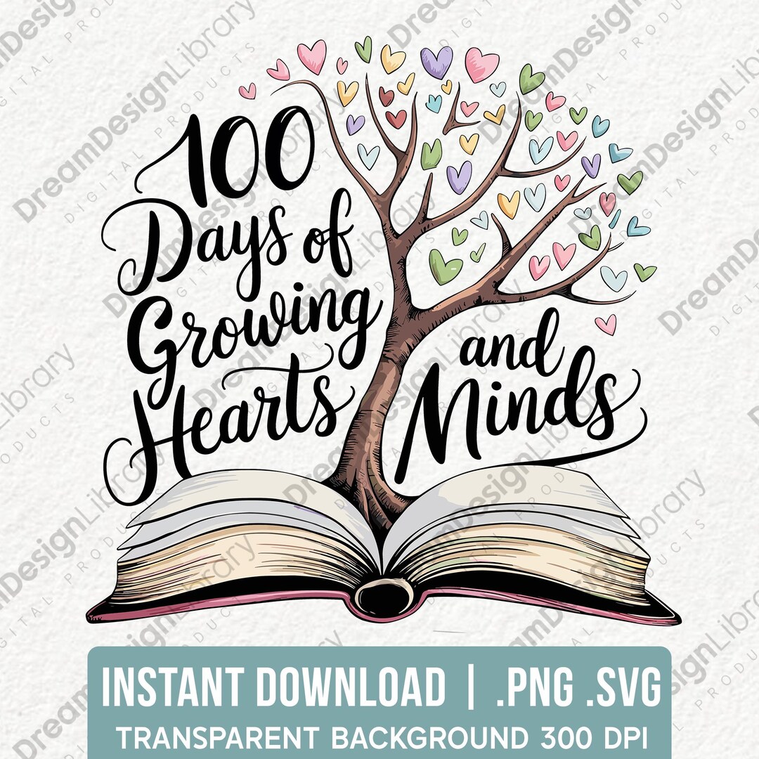 100th Days of School Svg | Celebrate 100 Days of School Clipart ...