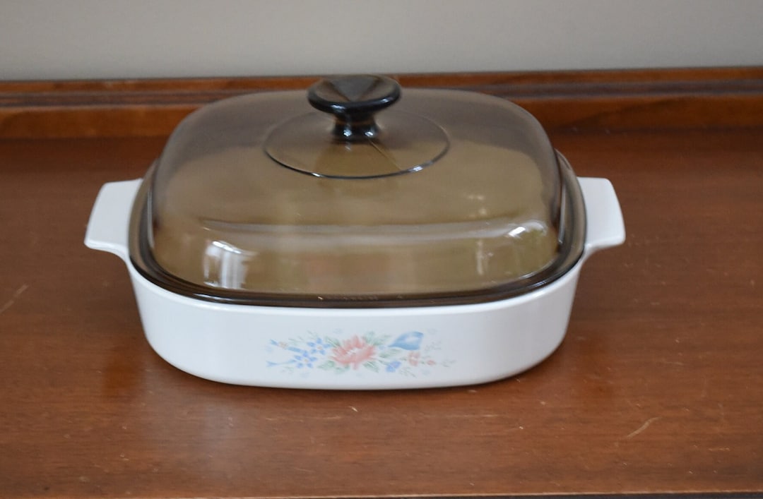 Vintage Corningware / Corning Ware / Corning Symphony A-10-B Casserole ...