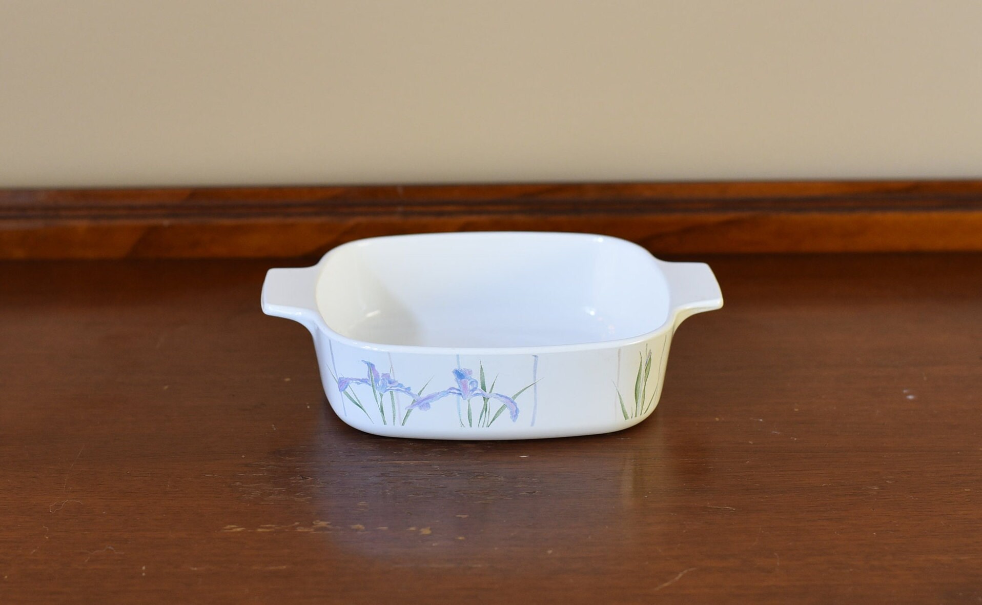 Corningware A-1-B 1L Shadow Iris Pattern Pyrex Casserole Pan - Etsy