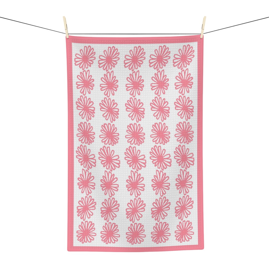 Vintage Pyrex Pink Daisy Style Pattern Influenced Design Style Kitchen ...