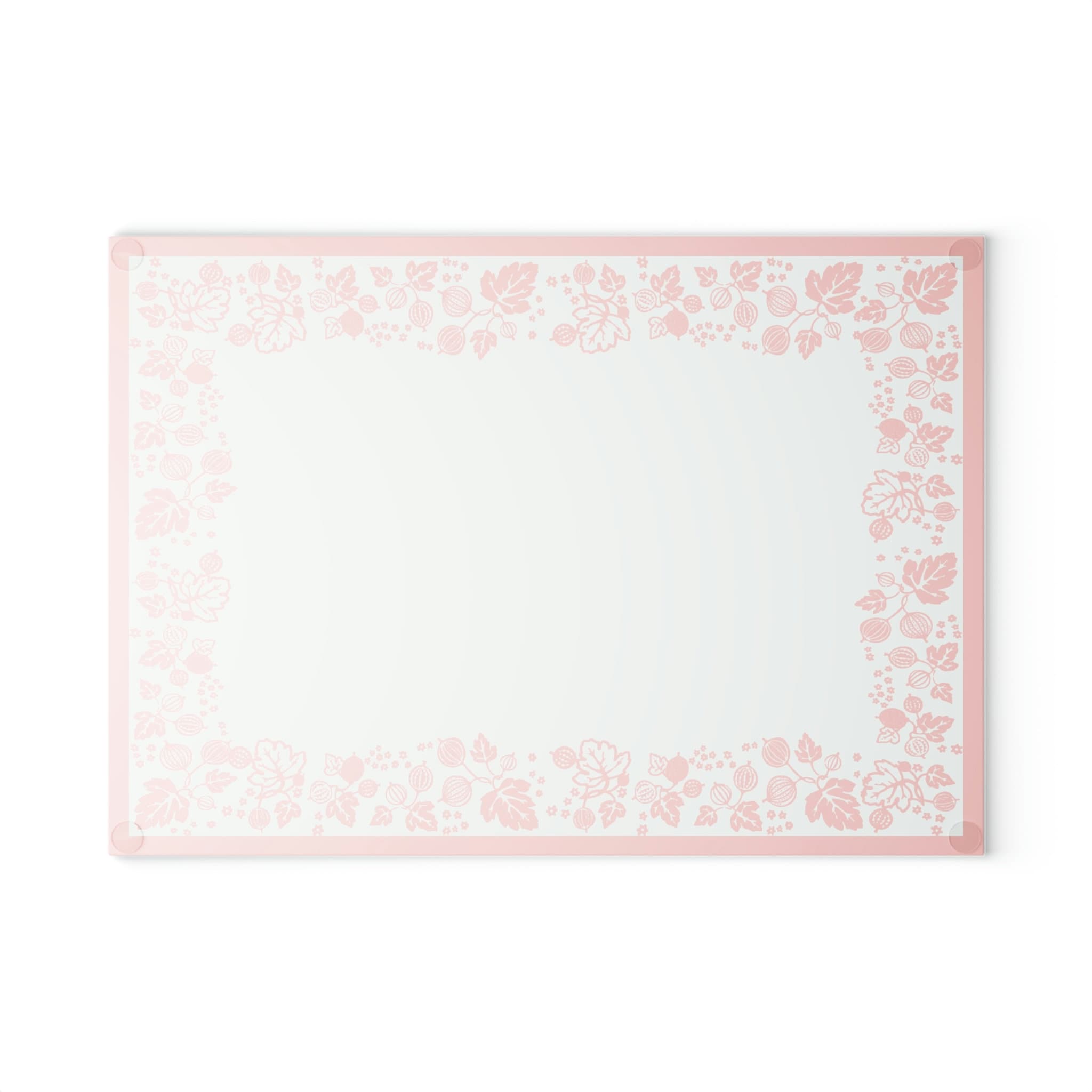 Vintage Pyrex Pink on White Gooseberry Pattern Influenced Design ...