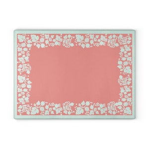 Vintage Pyrex Pink Gooseberry Pattern Influenced Design Tempered Glass ...