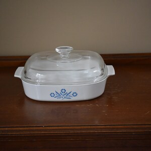 Vintage Corningware / Corning / Corning Ware Blue Cornflower A-10-B ...