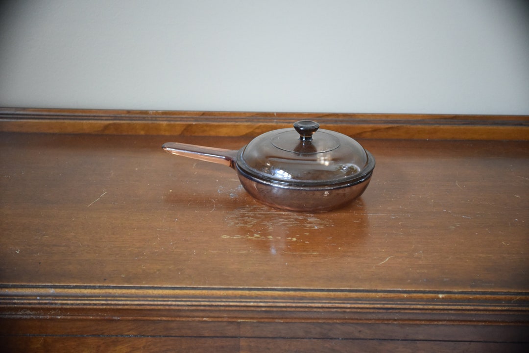 Vision Corningware / Corning Ware - Amber Glass Cookware 7" Waffle ...