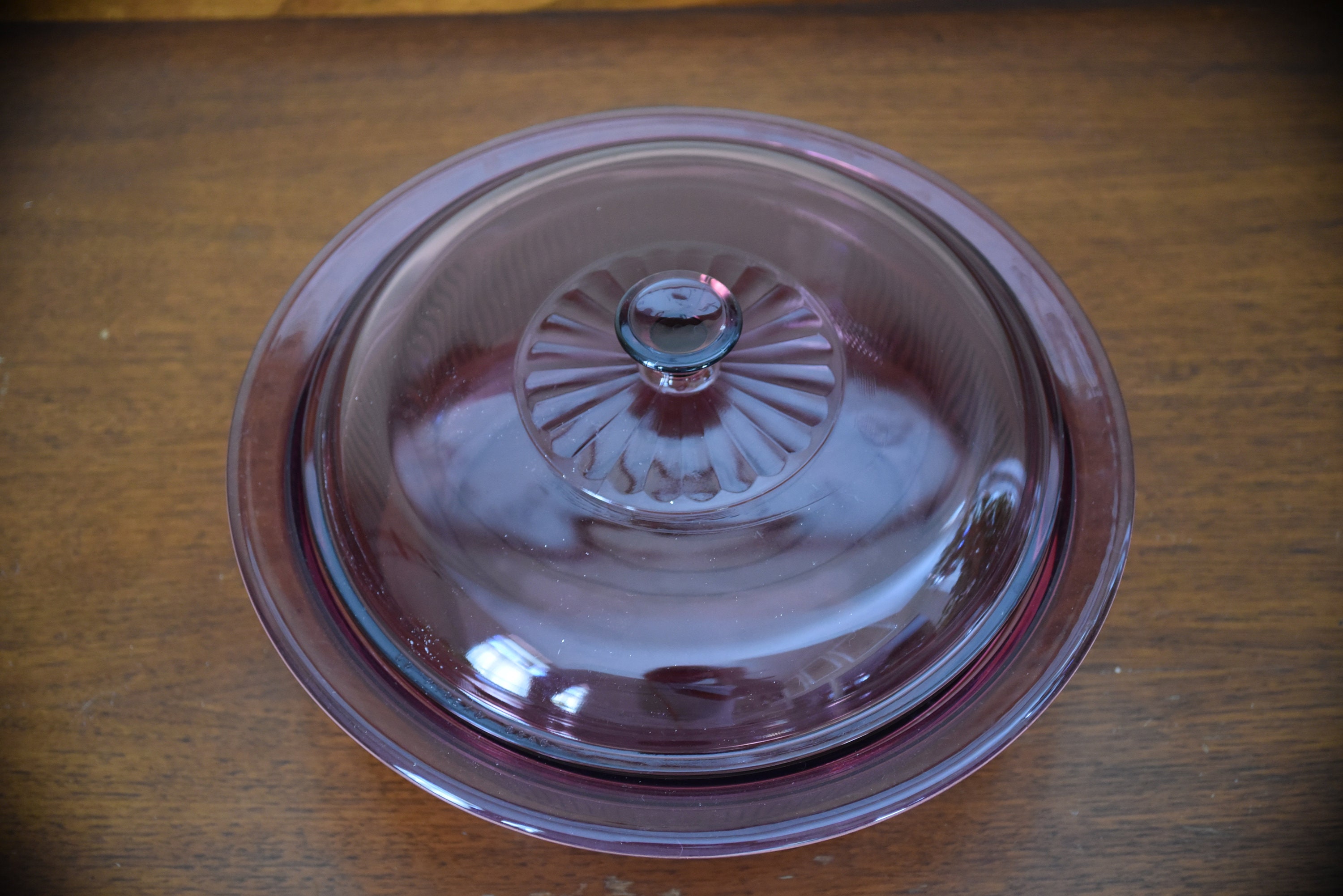 Vintage Visions by Corning Ware Cranberry V-32-B 1.5QT/1.5 Liter Bowl ...