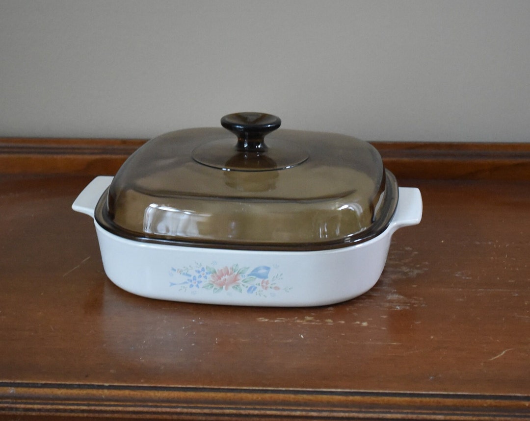 Vintage Corningware / Corning Ware / Corning Symphony A-10-B Casserole ...