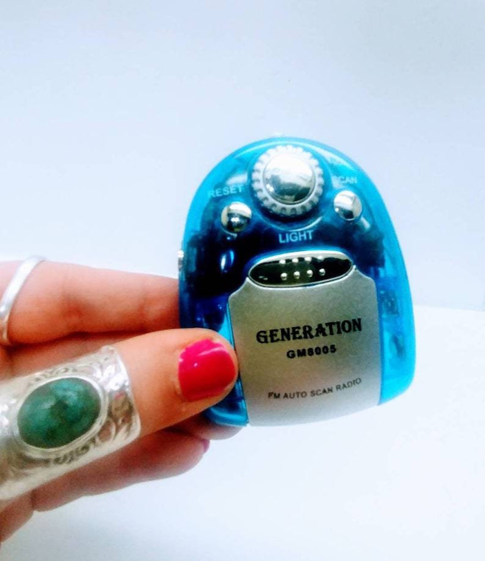 Retro Y2K Nostalgia Portable Radio Scanner FM Radio Mp3 Audio - Etsy