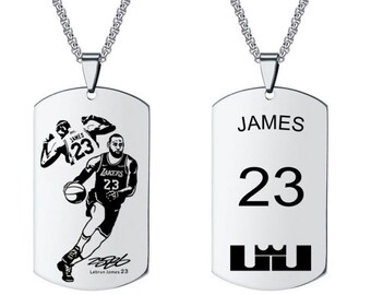 Lebron James Necklace - Etsy