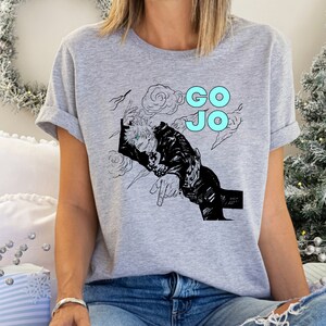 JJK Satoru Gojo Fan Tee|jujutsu Kaisen Season2 Merch|manga Tshirt|jjk ...