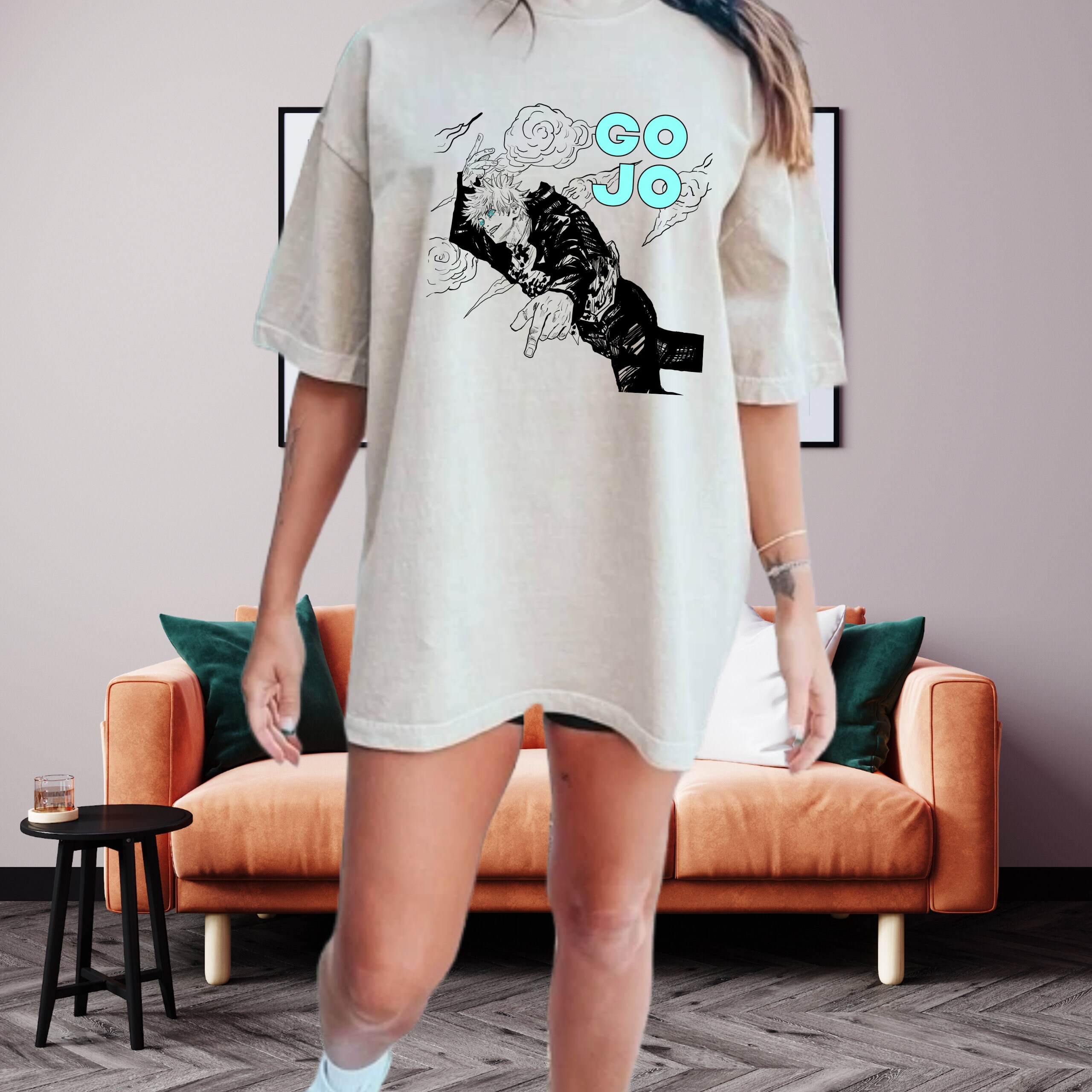 JJK Satoru Gojo Fan Teejujutsu Kaisen Season2 Merchmanga Tshirtjjk ...