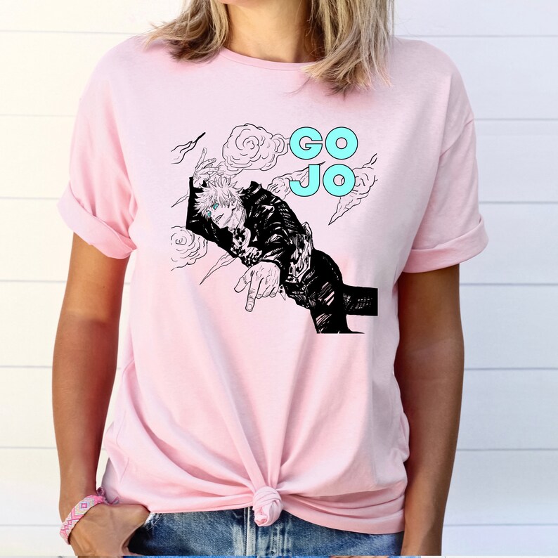 JJK Satoru Gojo Fan Teejujutsu Kaisen Season2 Merchmanga Tshirtjjk ...