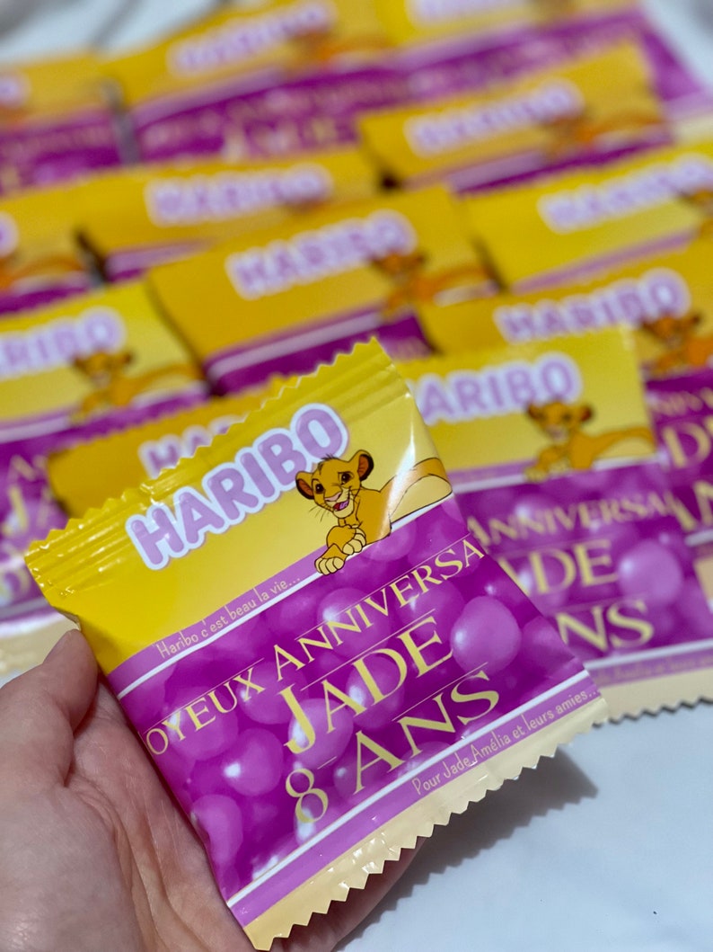 Personalized Haribo / Birthday Treat Wedding Baptism Events 100% ...