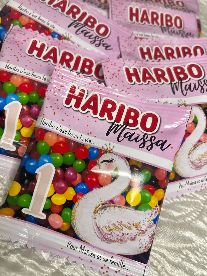 Personalized Haribo / Birthday Treat Wedding Baptism Events 100% ...