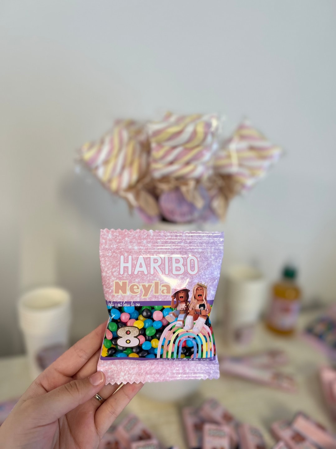 Personalized Haribo / Birthday Treat Wedding Baptism Events 100% ...