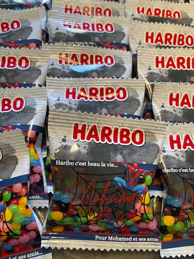Personalized Haribo / Birthday Treat Wedding Baptism Events 100% ...