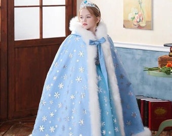 Frozen Elsa Snowflake Cape - Etsy