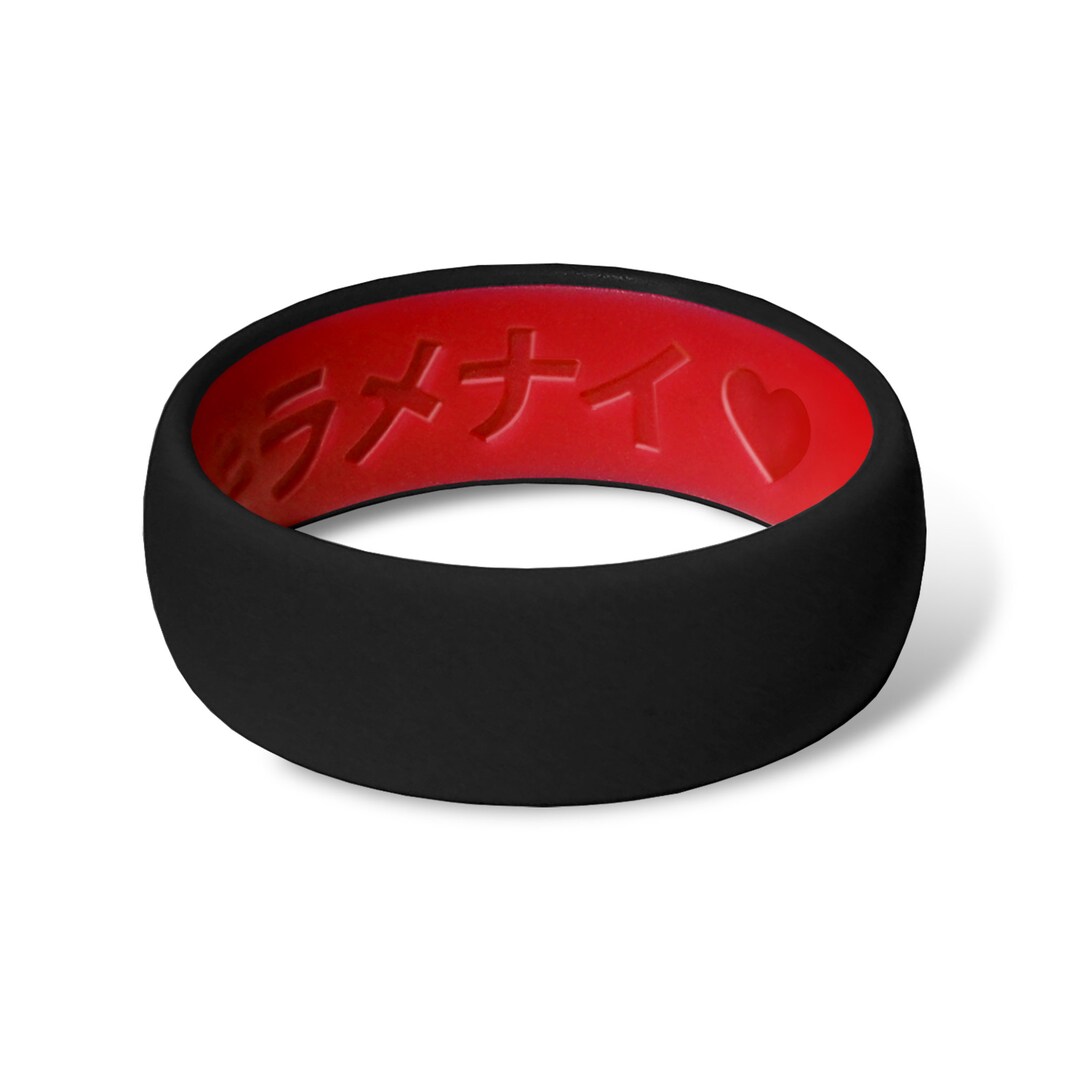 AKIRAMENAI アキラメナイ SUCCESS BAND Japanese Promise Ring Men's Reversible ...