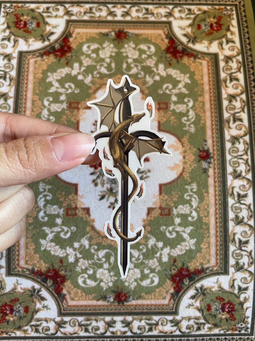 Golden Inferno/ Booktok Inspired - Etsy