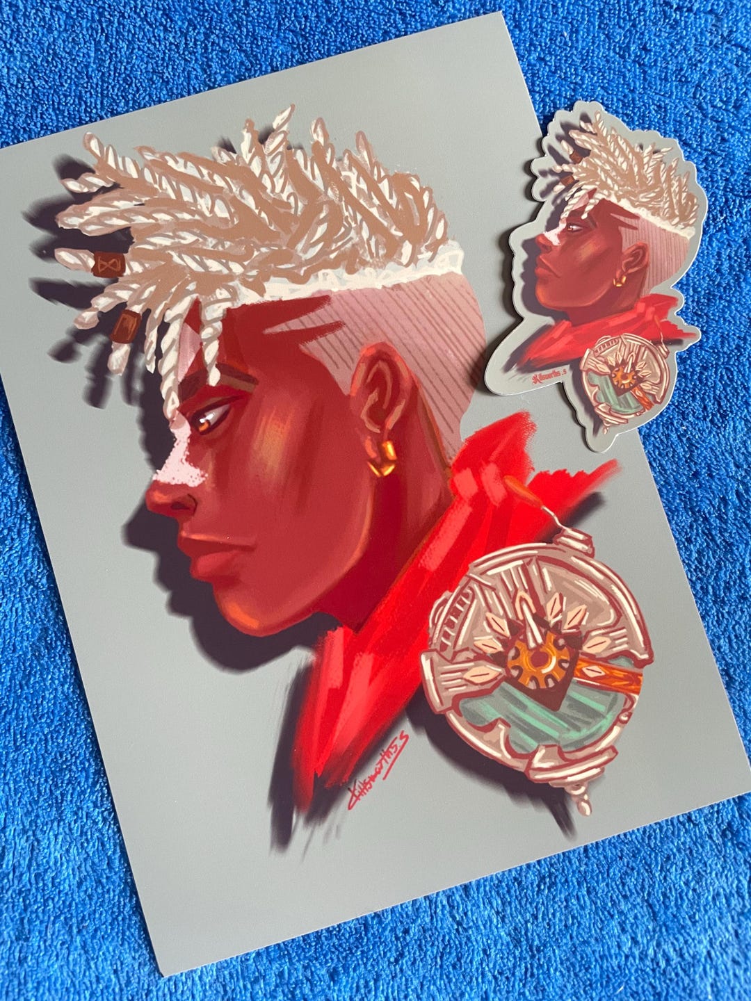 The Boy Savior Sticker / 5x7 Print - Etsy