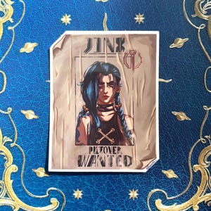 Jinx Poster Sticker/ Arcane - Etsy