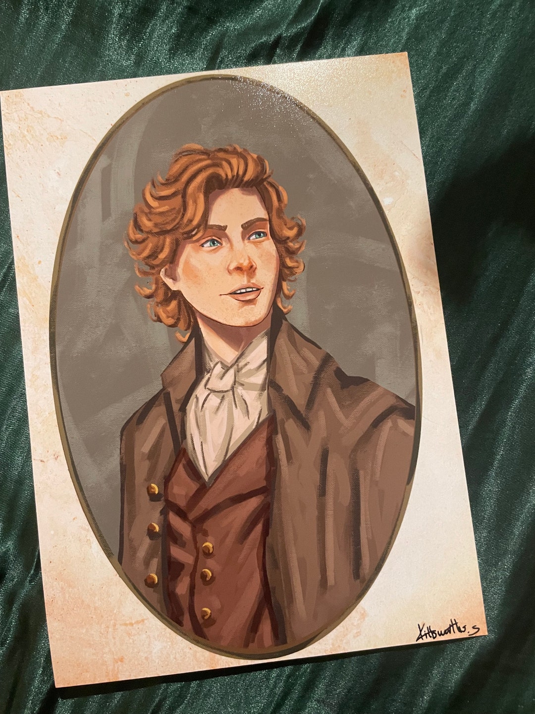 5x7 Garreth Weasley/ HL Portrait/ - Etsy