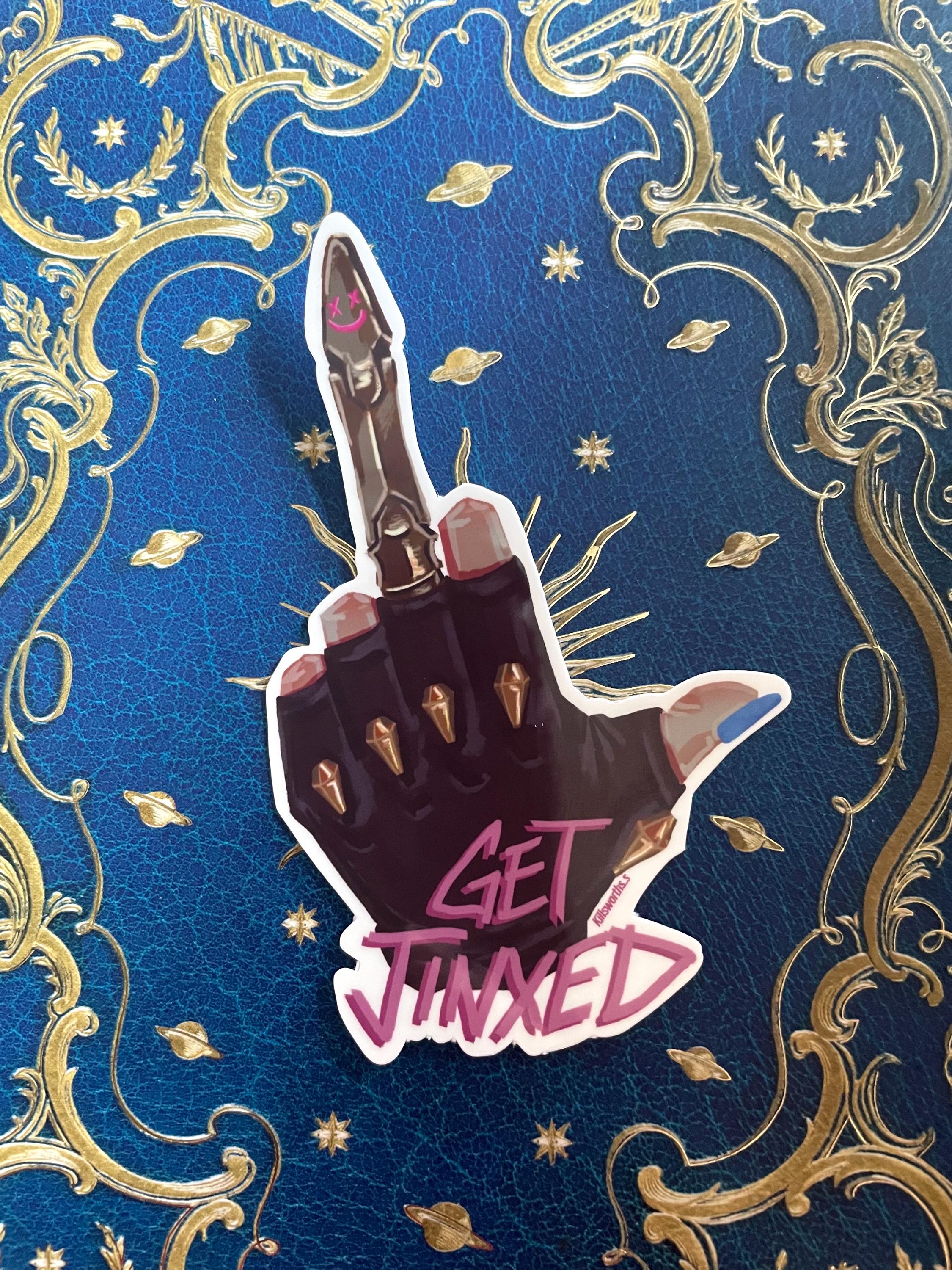 Get Jinxed/ Arcane Sticker - Etsy