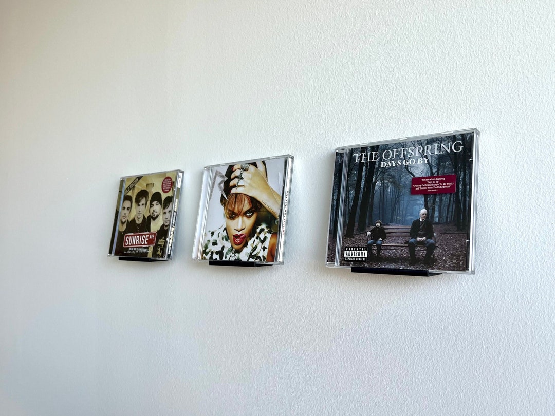 CD Album Wall Mount | CD Wall Mount | CD Collection | Music Display ...