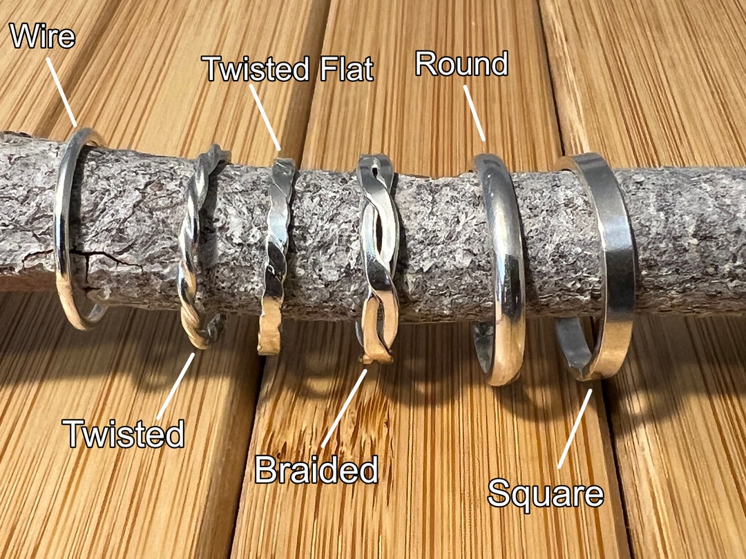 Fine Silver Rings Handmade .999 - Etsy