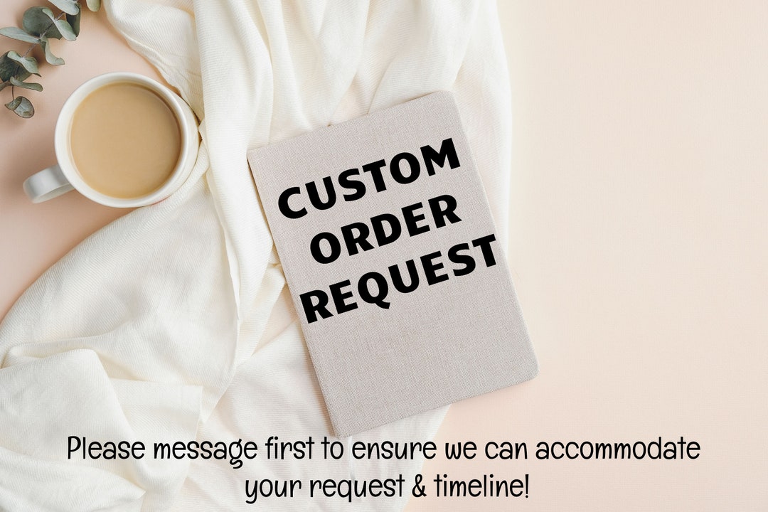 Custom Order, Personalized Form, Special Request, Babysitter Log, Nanny ...