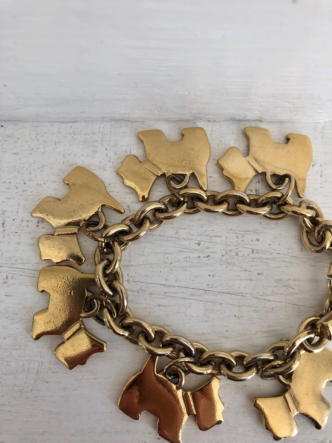 Agatha Paris Vintage: Large Bracelet With the Brand's Famous Little Dog ...