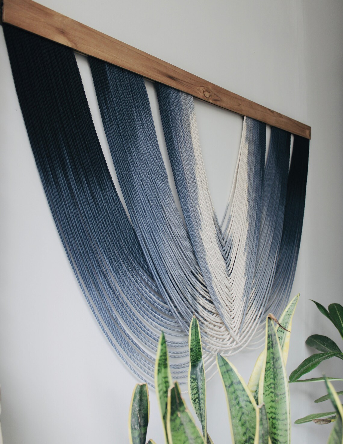 Large Macrame Wall Hanging Dip Dye Tapestry Wall Hanging - Etsy