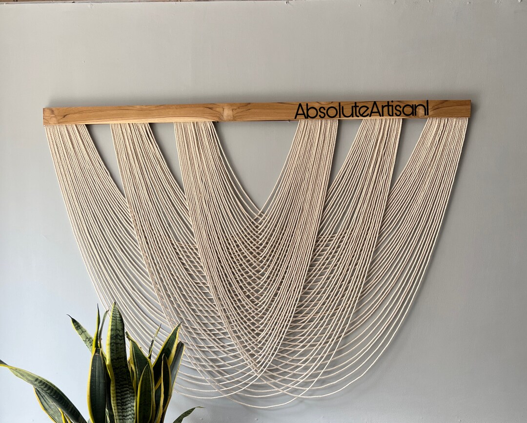 Large Macrame Wall Hanging| Wall Tapestry| Fibre Art| Textile Art ...
