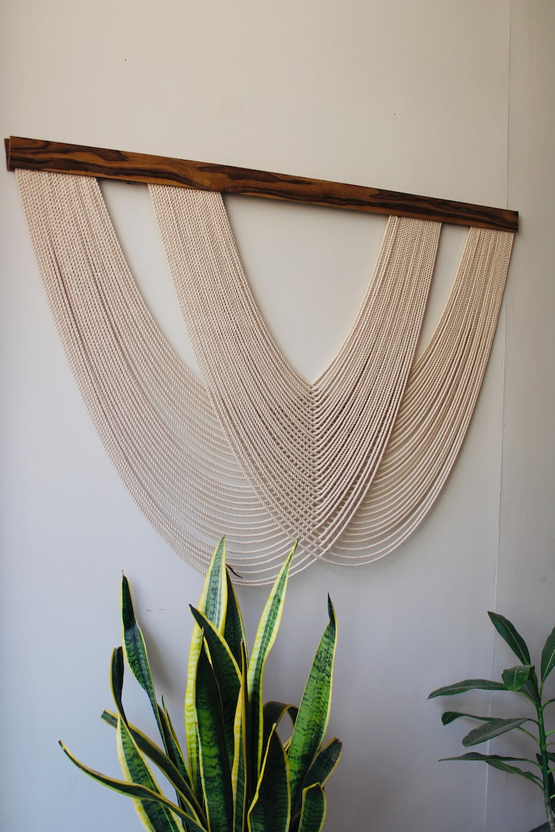 Large Macrame Wall Hanging Dip Dye Tapestry Wall Hanging - Etsy