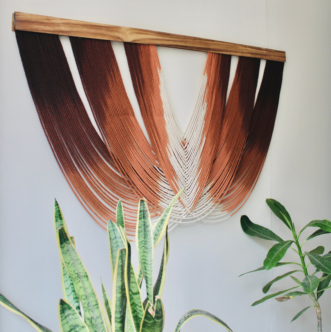 Large Macrame Wall Hanging Dip Dye Tapestry Wall Hanging - Etsy