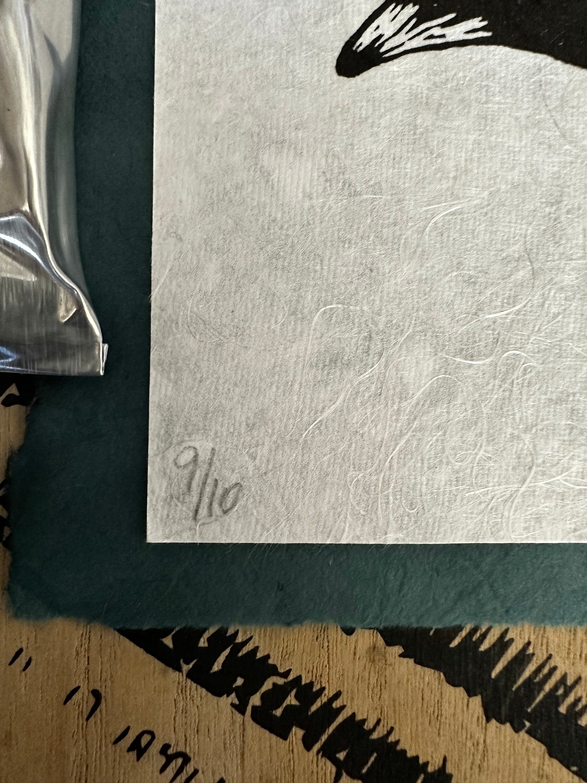 Manta Ray Limited Edition Numbered Hand Drawn Hand Carved Hand Printed ...