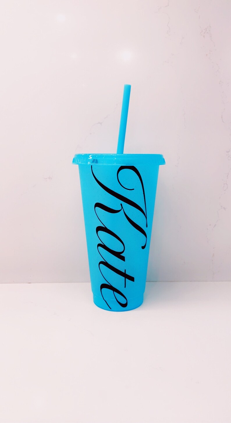 Personalized Custom 24oz Plastic Cup - Etsy