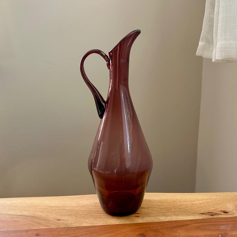 Vintage Purple Glass - Etsy