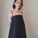 A Line Mini Dress Pattern: Adjustable Straps, Lining Options (PDF ...