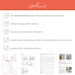A Line Mini Dress Pattern: Adjustable Straps, Lining Options (PDF ...