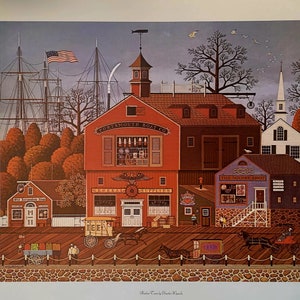 Vintage Art Prints-charles Wysocki Set of 4 - Etsy