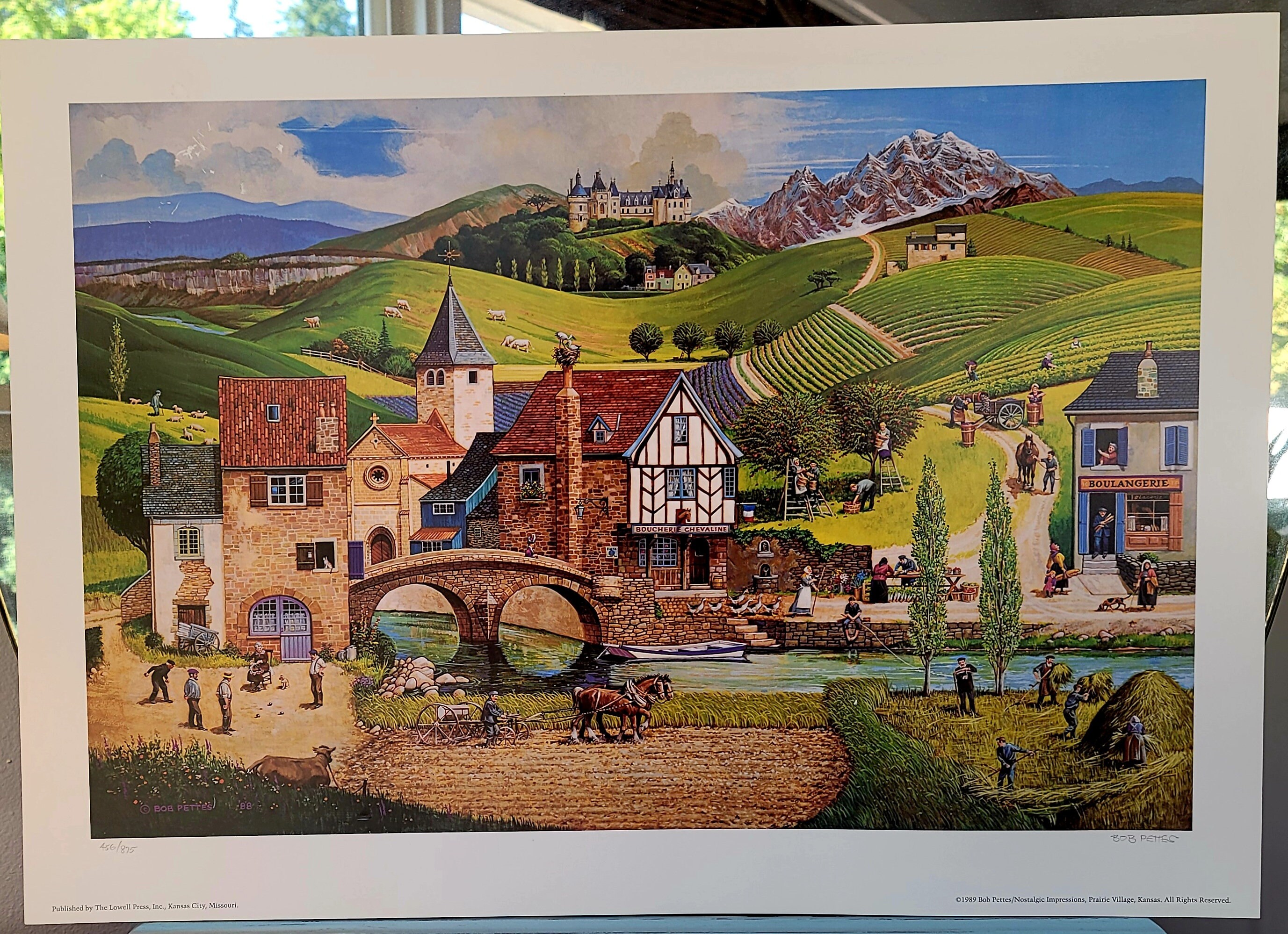 SIGNED & NUMBERED Vintage Art Prints- Set of 2- Bob Pettes - Etsy