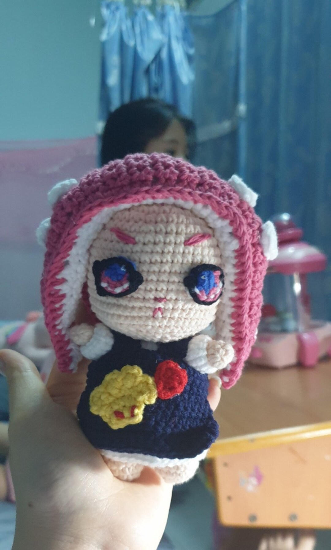 Splatoon Plushie, Splatoon Agent 8 Plush, Agent 8 Amigurumi, Gift for ...